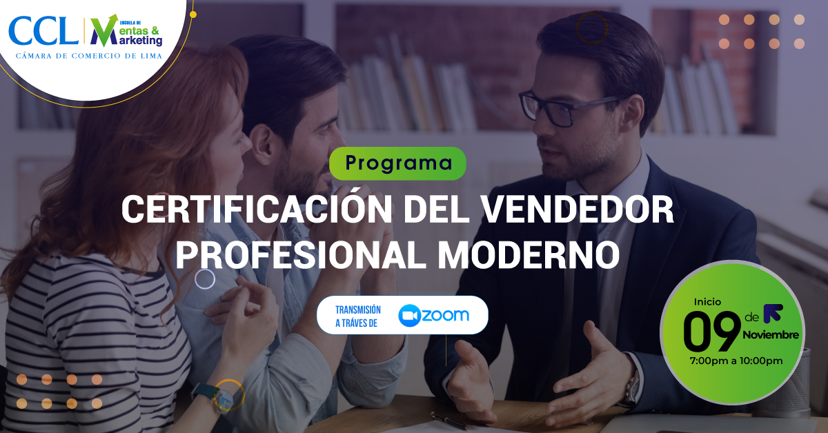 CERTIFICACION DEL VENDEDOR PROFESIONAL MODERNO 22-3 - Cámara de ...