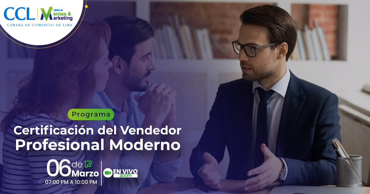 CERTIFICACION DEL VENDEDOR PROFESIONAL MODERNO 23-1 - Cámara de ...