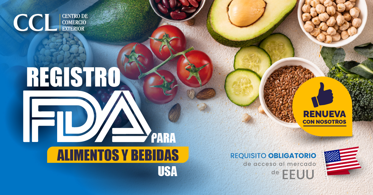 REGISTRO FDA PARA EMPRESAS DE ALIMENTOS Y BEBIDAS 2024 - Cámara de ...